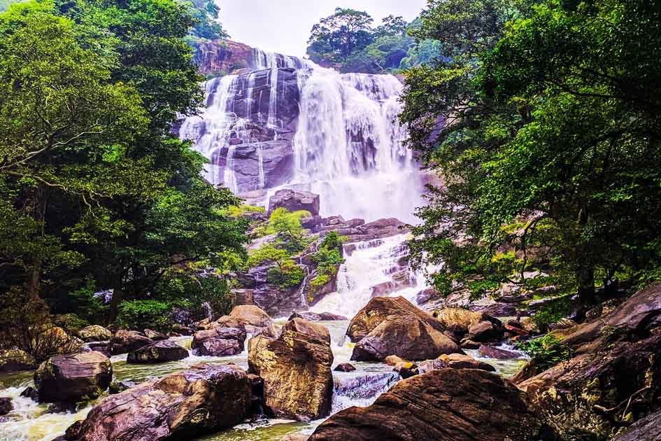 Rathna Ella Falls Sri Lanka
